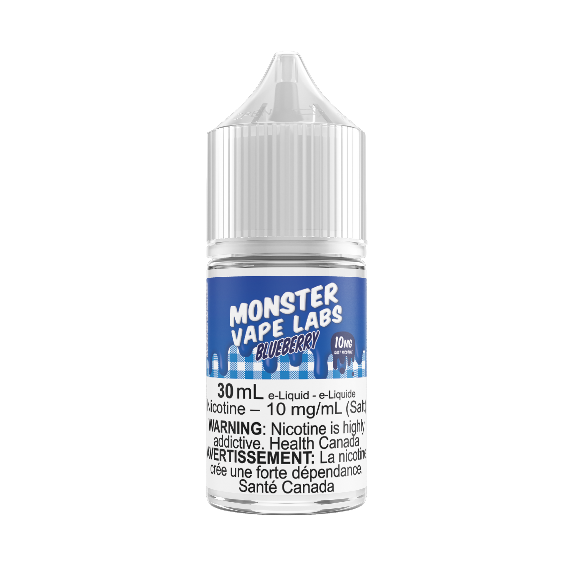 Monster Vape Lab Salt - Blueberry | Cold Turkey Vape Shop