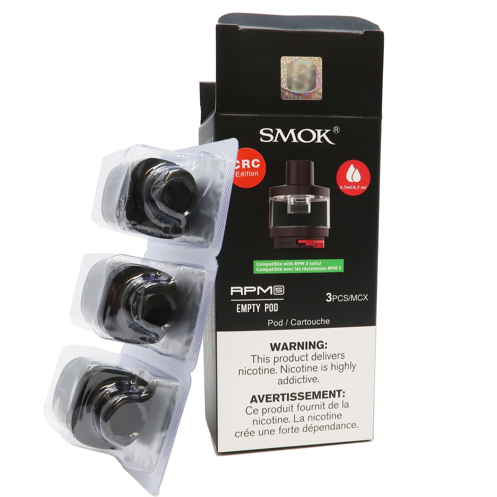 Smok - RPM5 Replacement Pod CRC (Pack of 3) | Cold Turkey Vape Shop